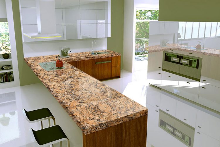 Vibrant Yellow Granite Slabs | Giallo Florito | MCI Bangalore