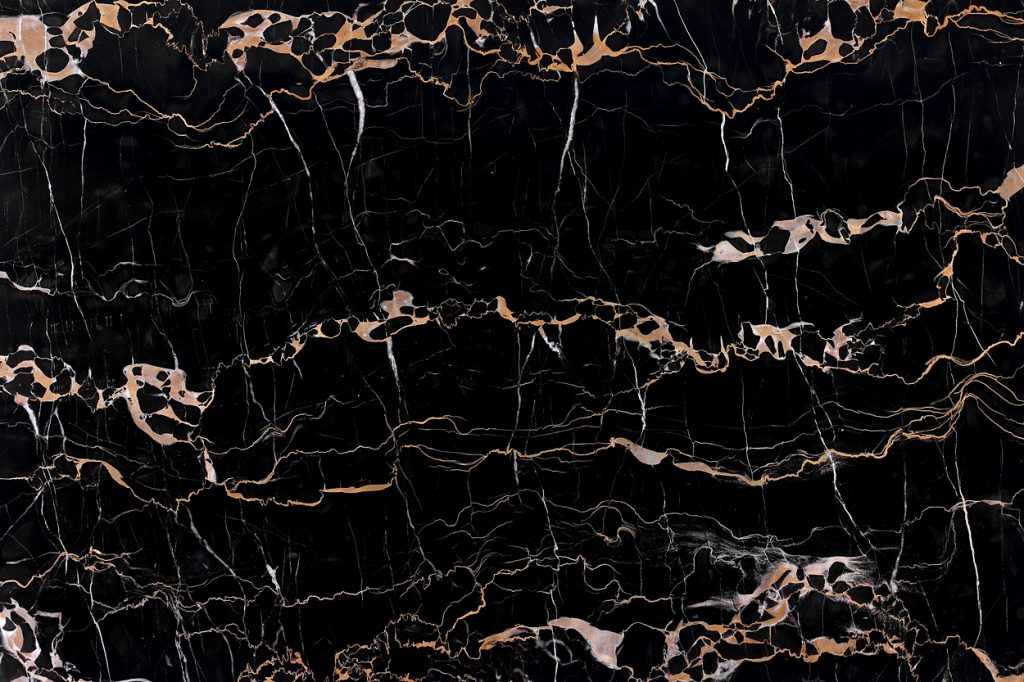 Black Marble Flooring | Golden Portoro | Marble Centre