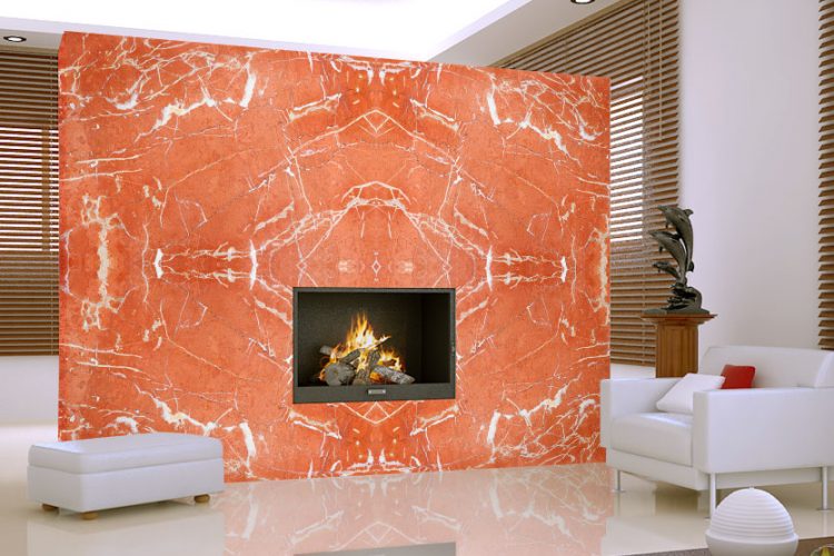 Vibrant Red Marble Slabs | Red Alicante | Marble Centre