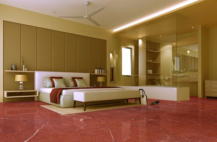 Luxurious Red Marble Slabs | Wine Red | MCI Bangalore